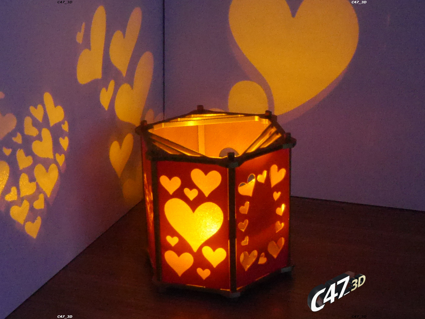 Love Lantern by C47_3d | Download free STL model | Printables.com