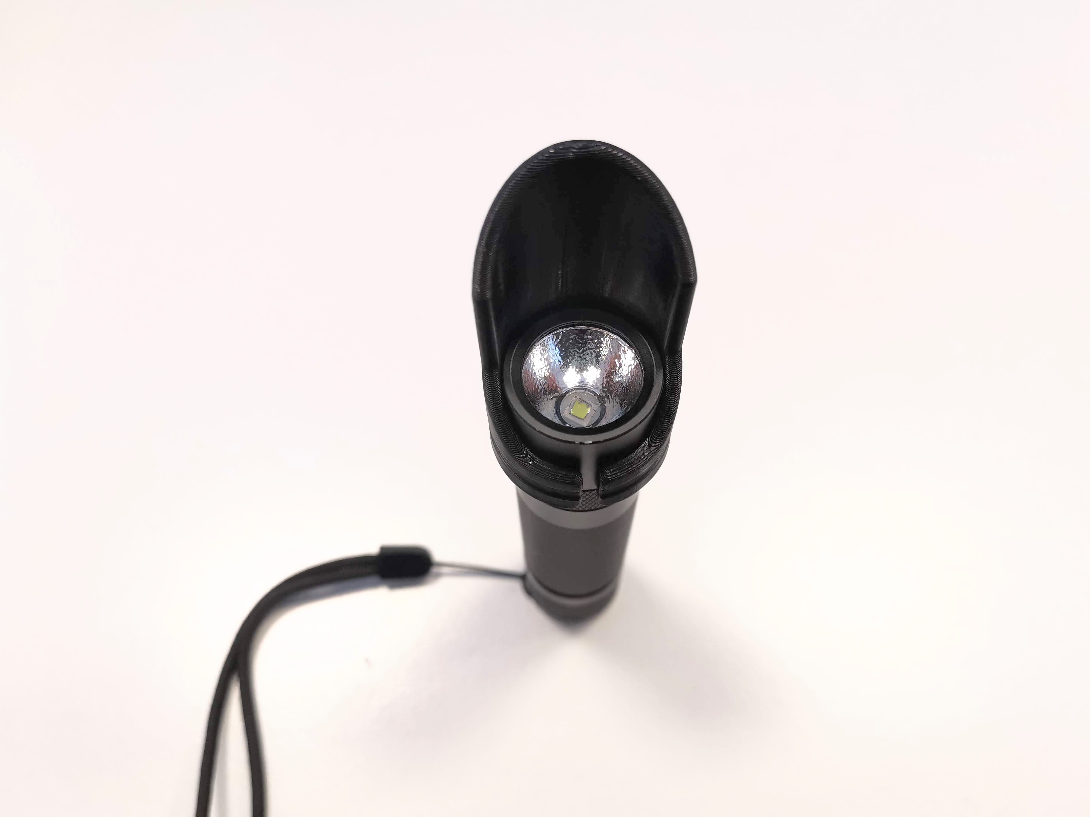 Convoy S21A Flashlight bike cap by Fotzsyzrk | Download free STL model ...