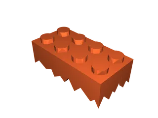 Evil Lego Brick by Hannes Pretorius | Download free STL model ...