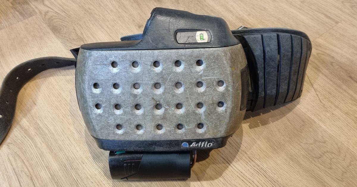 3M Adflo to Milwaukee M12 Battery Adapter by BuildComics | Download ...