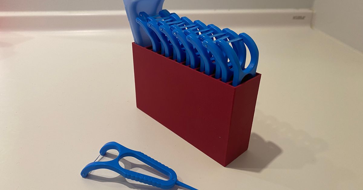 Betweeners toothpick box by Dalsgaard | Download free STL model ...