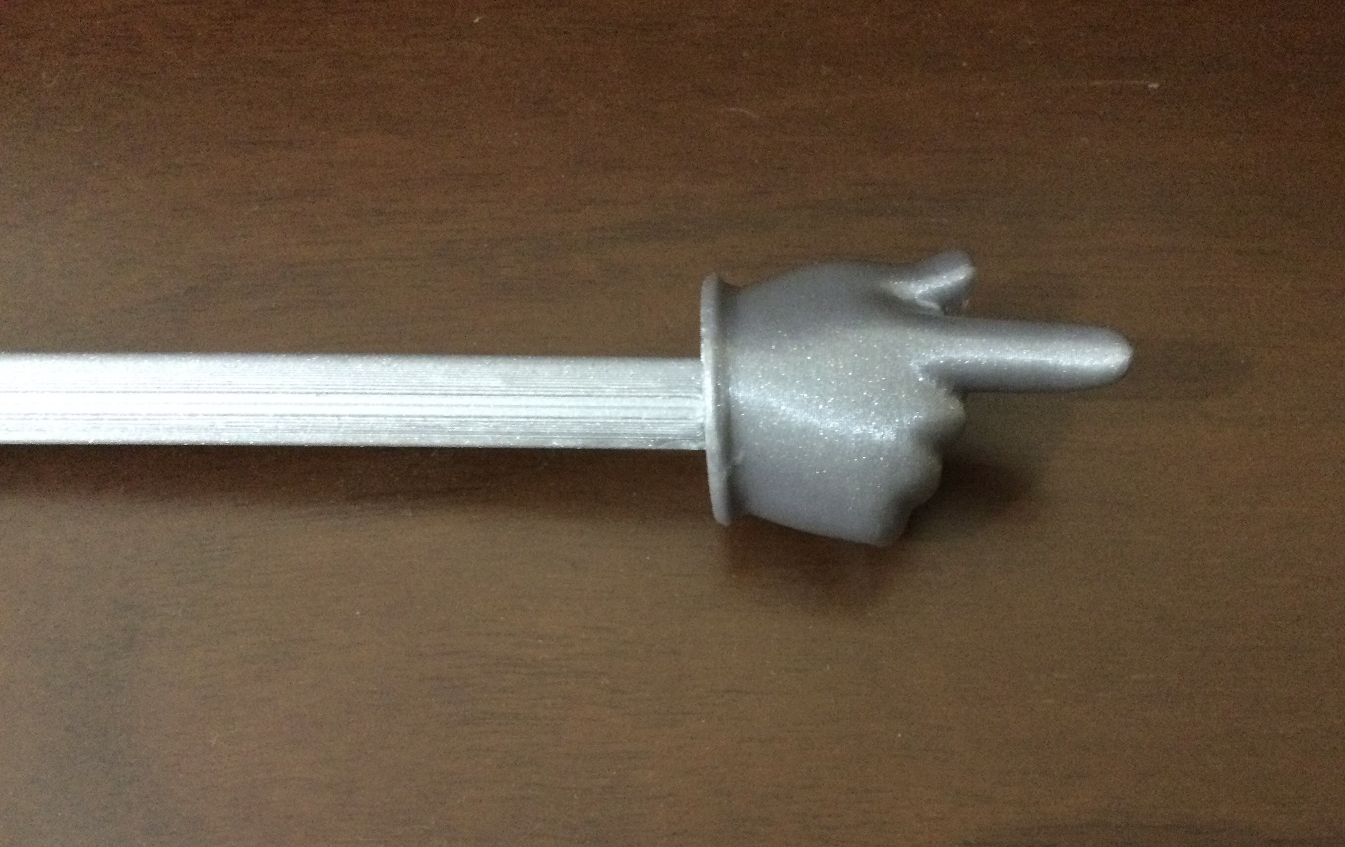 pointing finger (for reading) by dvir_we | Download free STL model ...