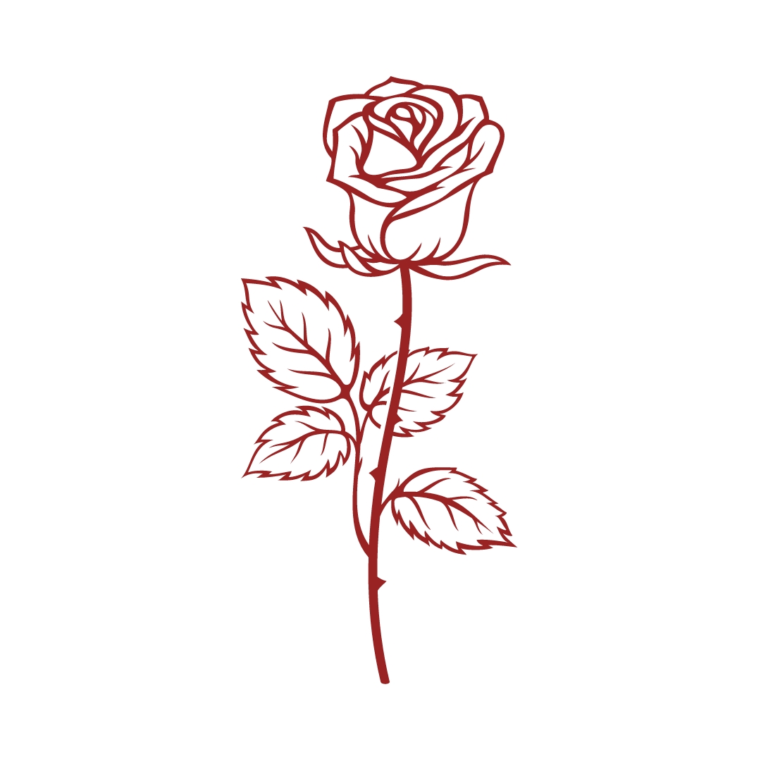 Rose by Ibišević | Download free STL model | Printables.com