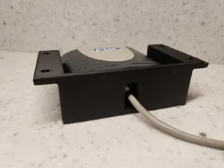Under-desk Smart Card Reader Mount by DJF94 | Download free STL model ...