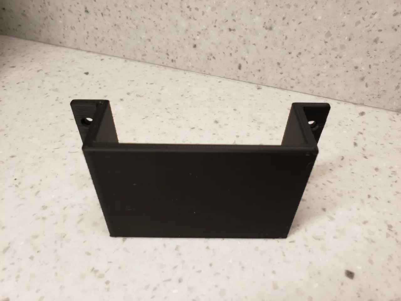 Under-desk Smart Card Reader Mount by DJF94 | Download free STL model ...