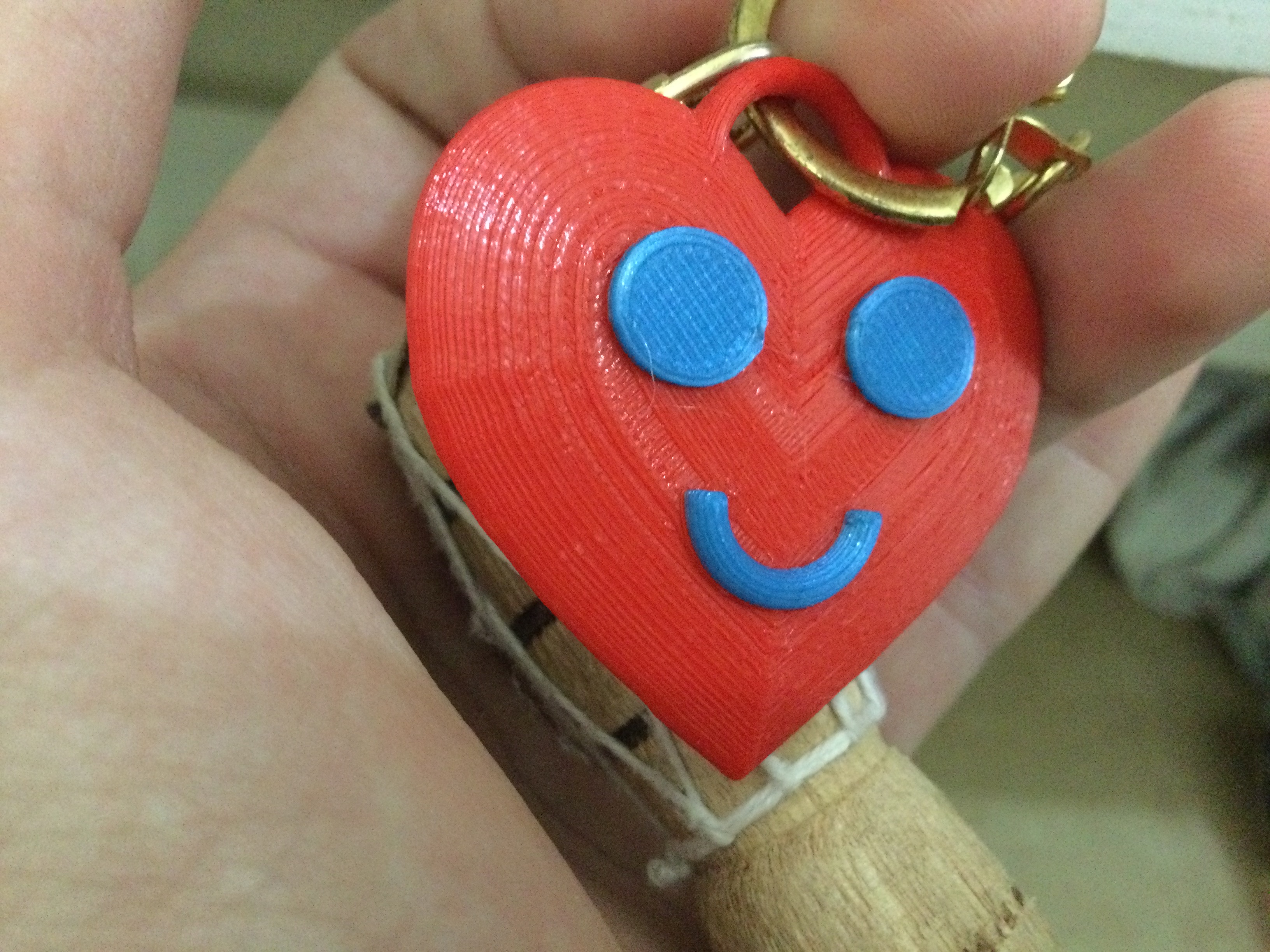 heart keychain by dvir_we | Download free STL model | Printables.com