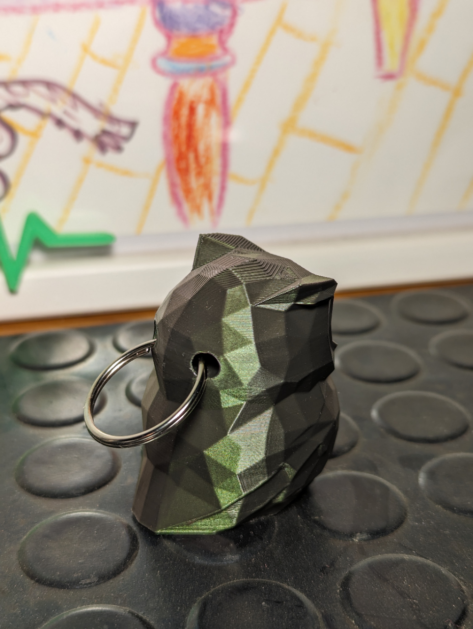 Cute Low Poly Owl Keychain by Z3Dart&tech | Download free STL model ...