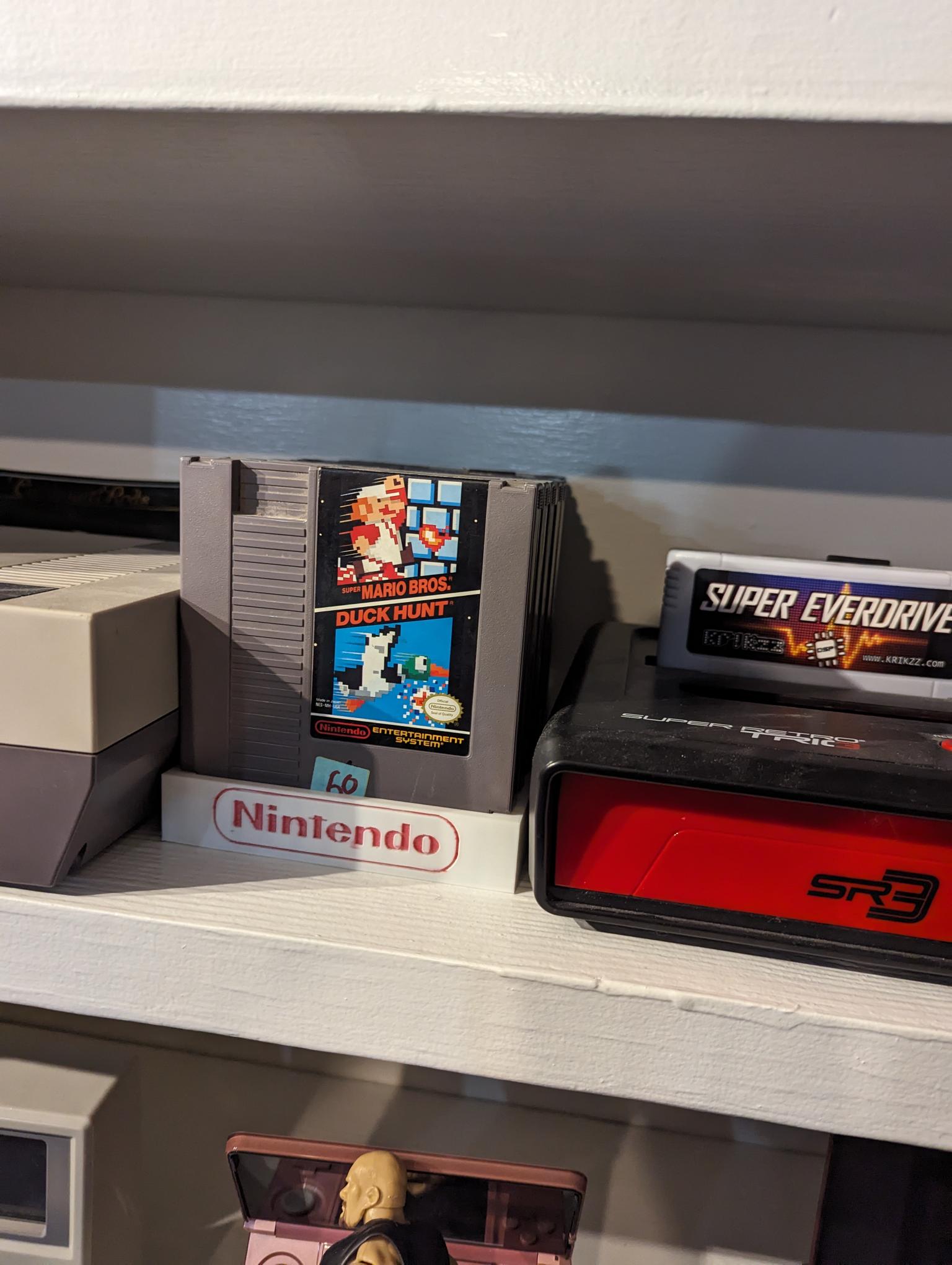 Nintendo NES: Video Game Display by Miketru | Download free STL model ...
