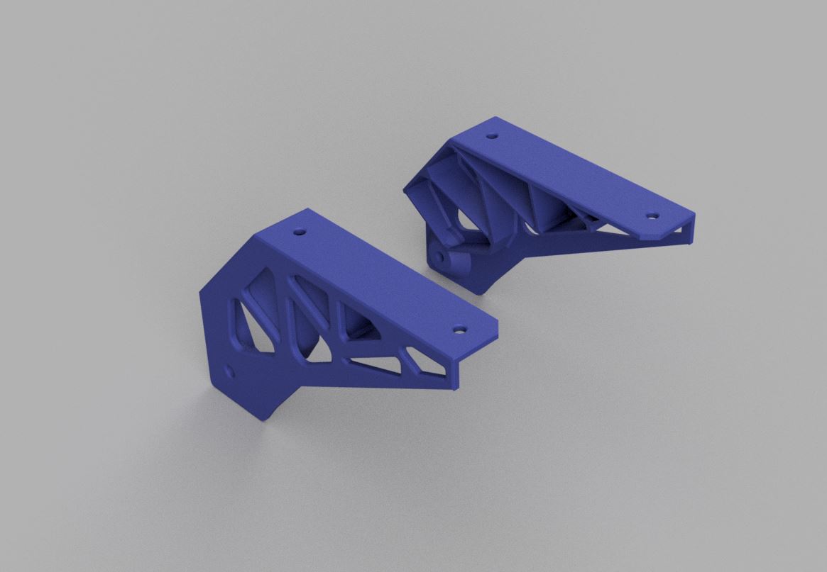 Bracket - Pivoting Bracket M5-M6 Threads- Staffa angolare pivottante ...