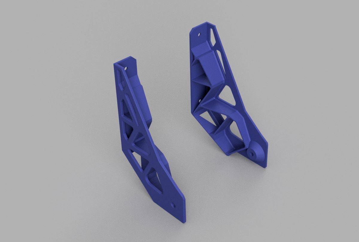 Bracket - Pivoting Bracket M5-M6 Threads- Staffa angolare pivottante ...