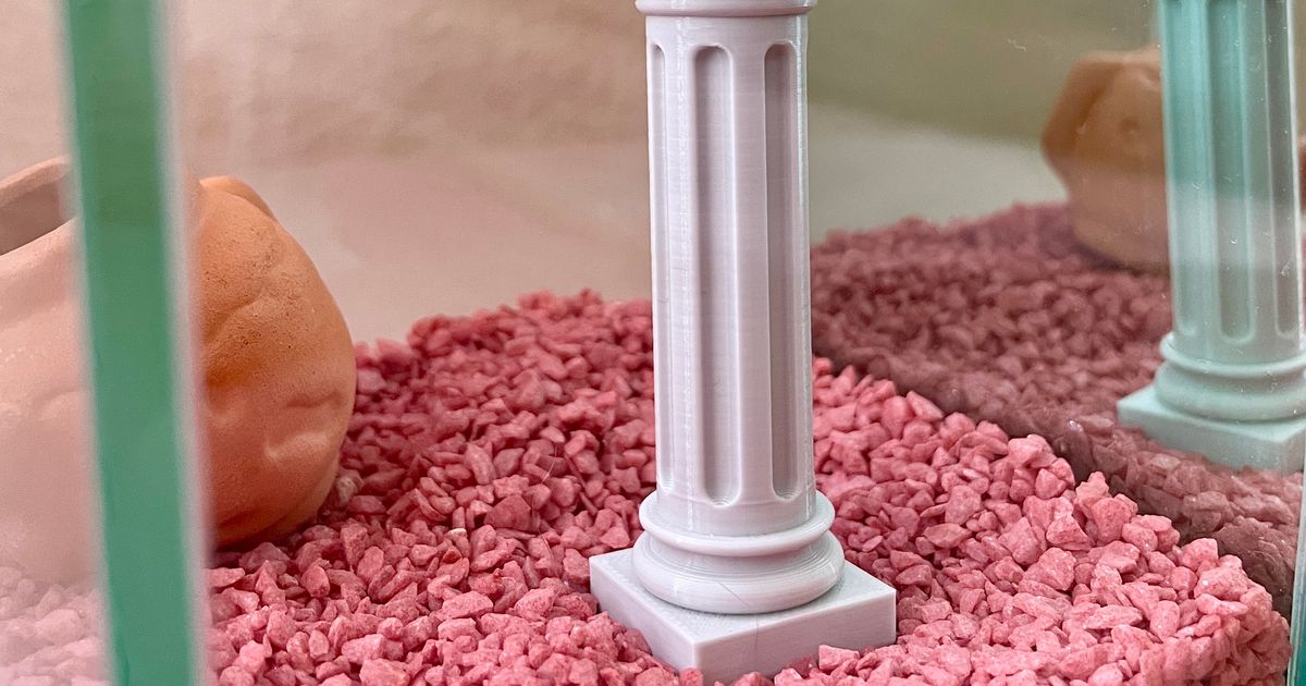 Ancient column (model) by Lubos | Download free STL model | Printables.com