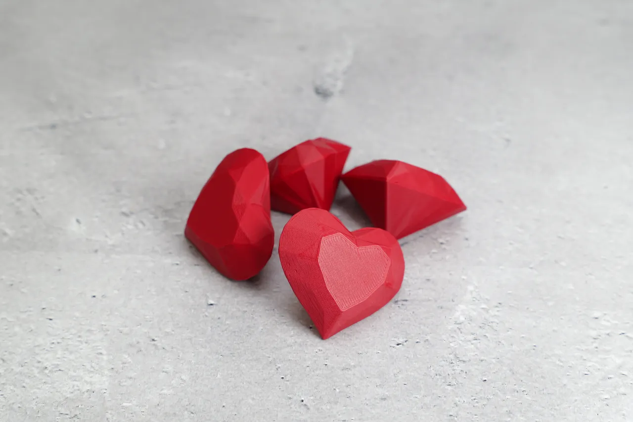 Heart gem by 9percent | Download free STL model | Printables.com