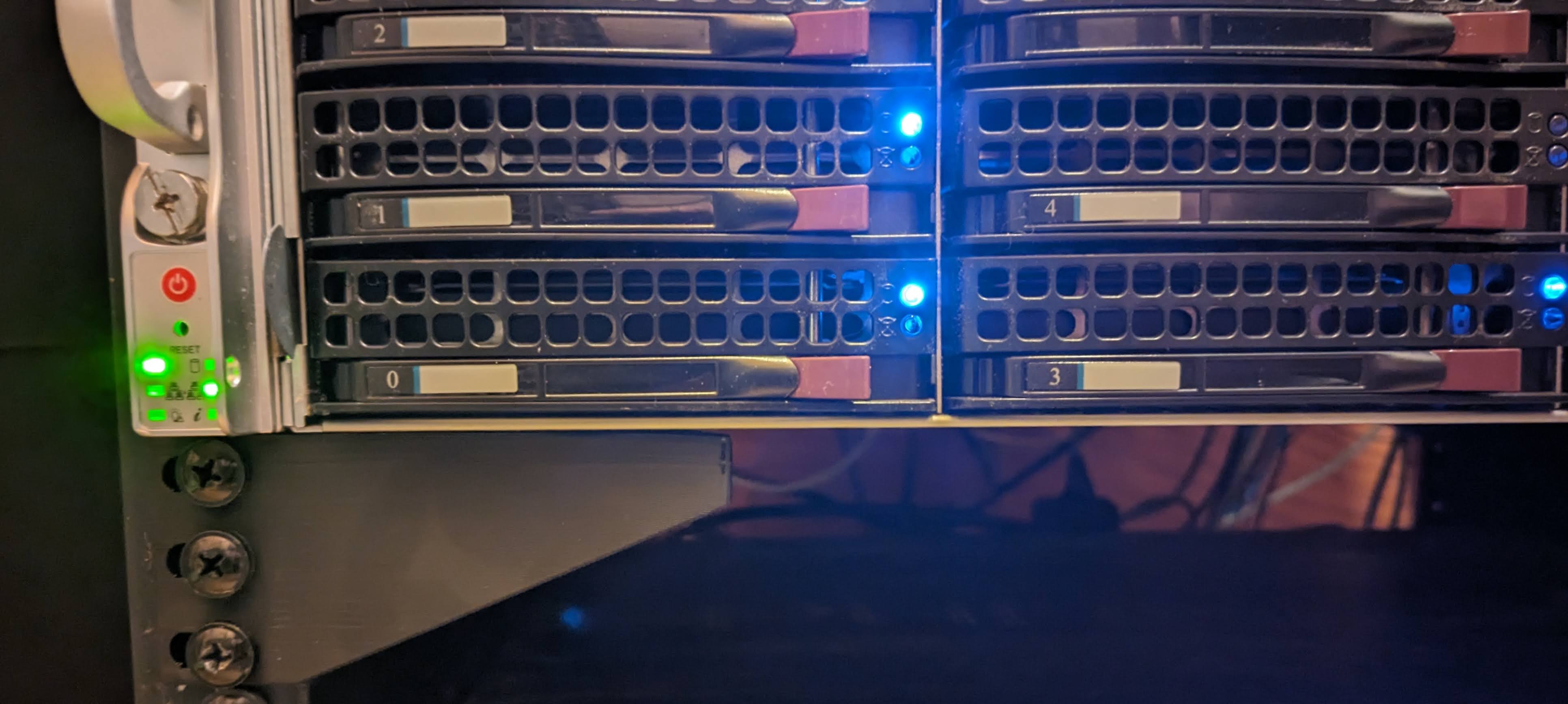 Server Rack Mount Under Support by Mattrix | Download free STL model ...