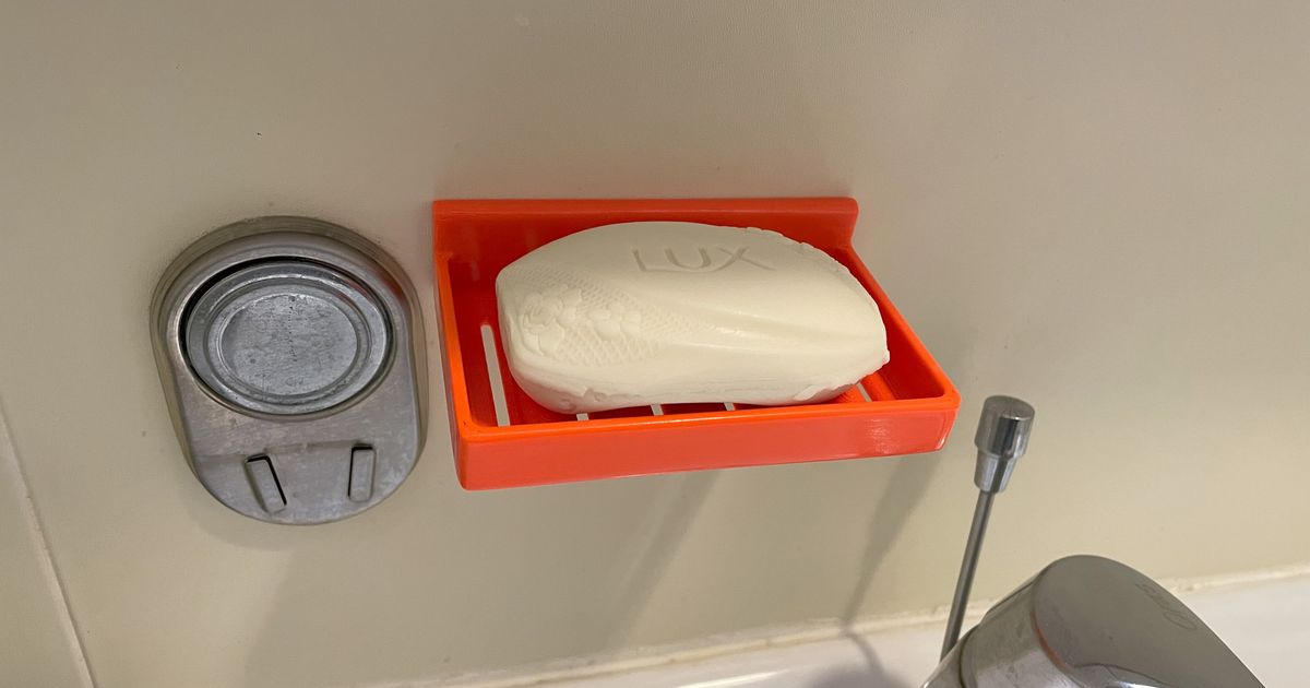 Magnetic Soap Dish by George | Download free STL model | Printables.com