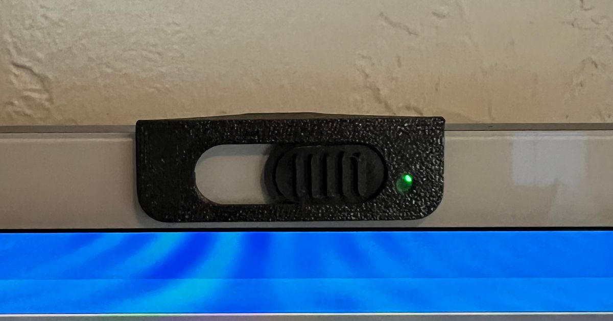 iMAC Camera Cover with port for 'active camera' by Todd | Download free ...