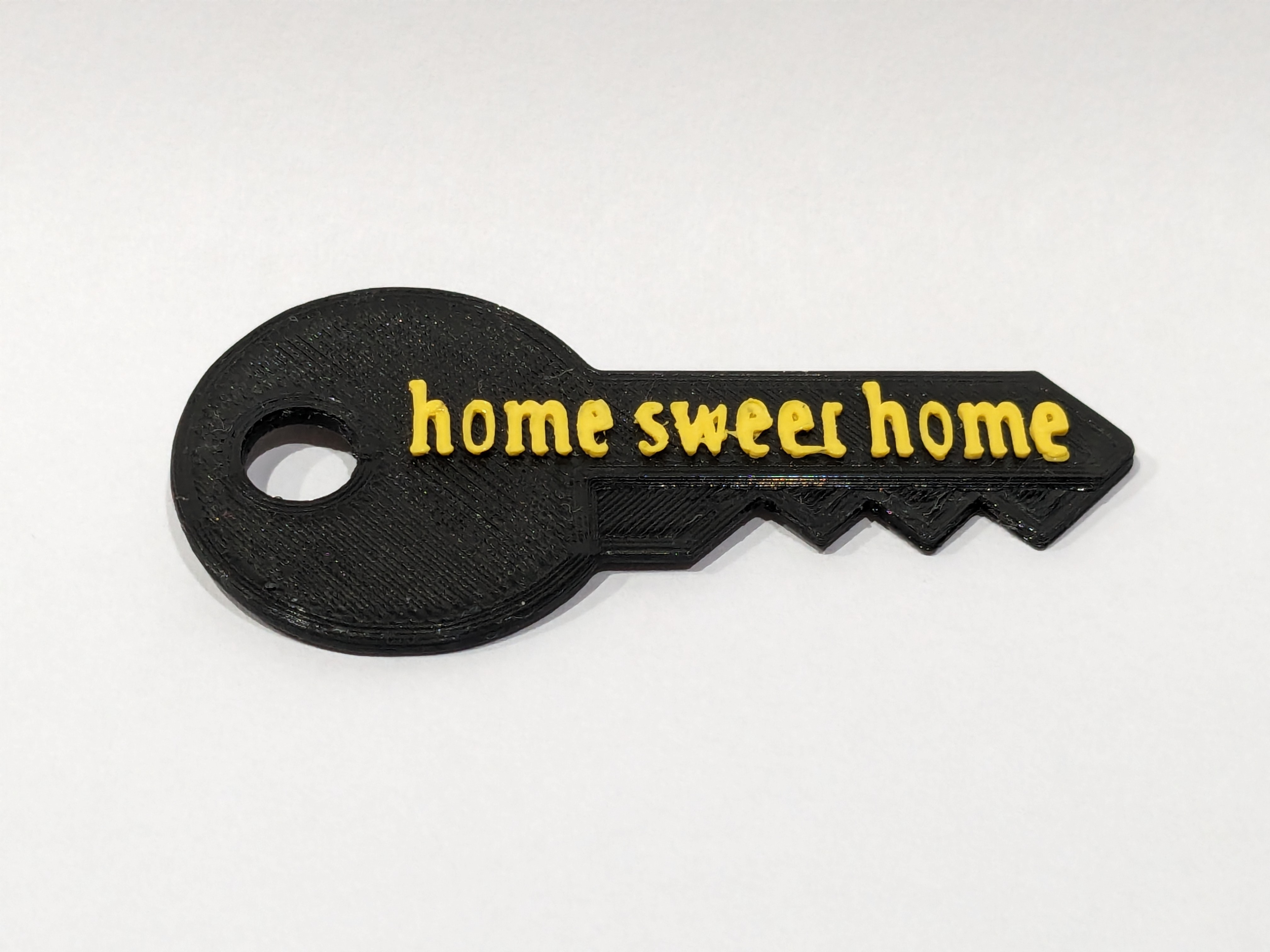 Home Sweet Home keychain by Print3rDoc3D | Download free STL model ...