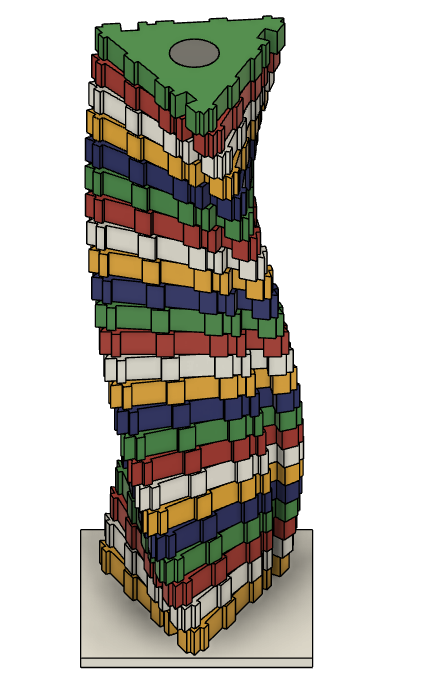 Triangle spiral by Alex Thorndycraft | Download free STL model ...