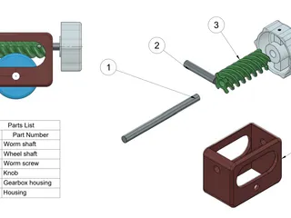 High lead worm drive by Hans Hiorth | Download free STL model ...