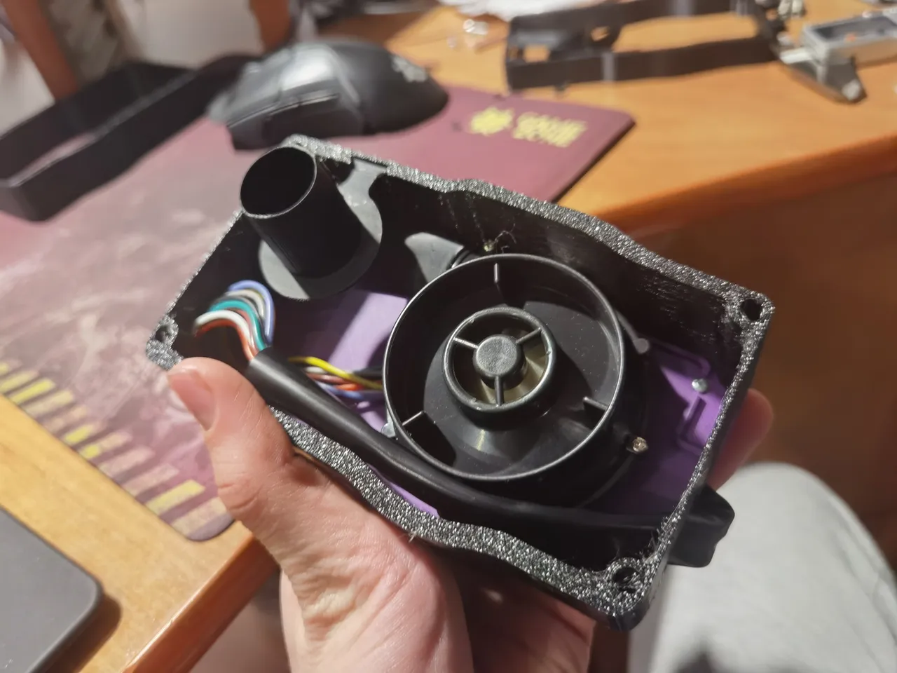 CPAP Box Mount WS7040 Cooling Turbine Fan by Drak | Download free STL ...