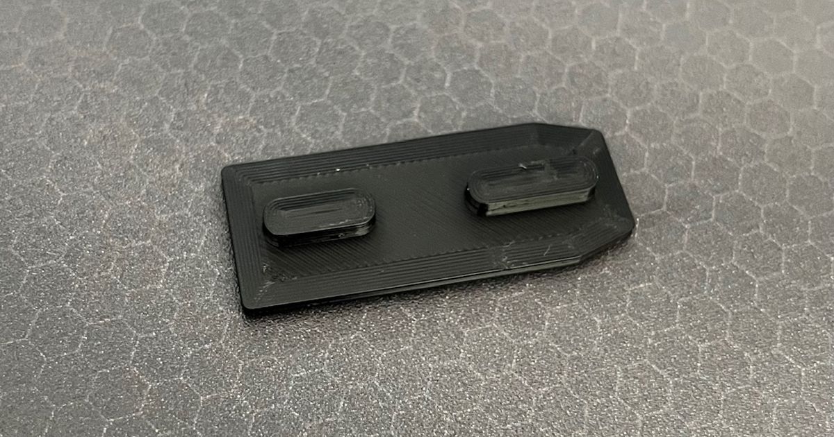 MFT 5.56 Magazine Locking Plate by DarthDeezy | Download free STL model ...