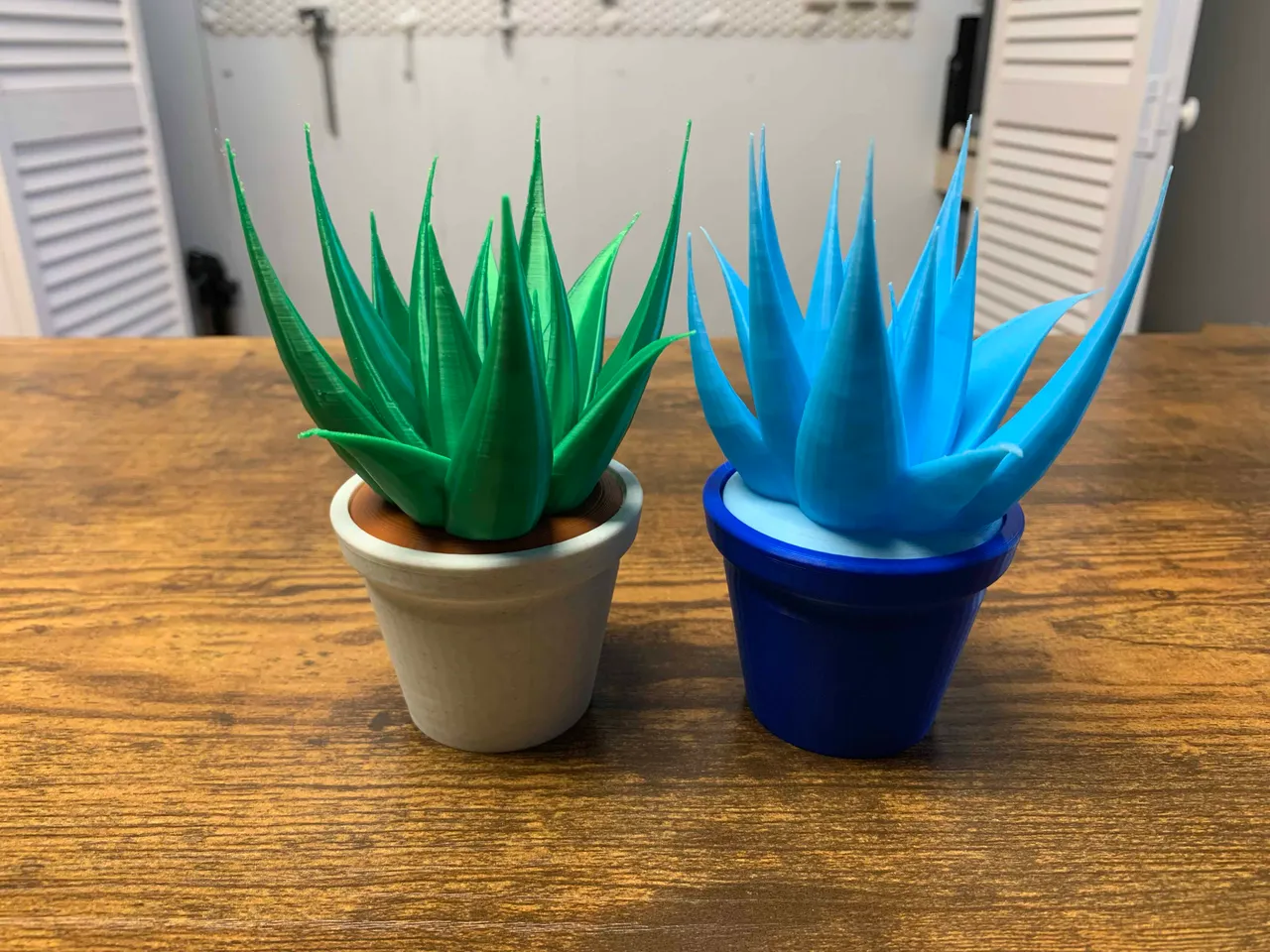 Desktop Potted Plant (Fully 3D Printed) by BRE3DLOVE | Download free ...