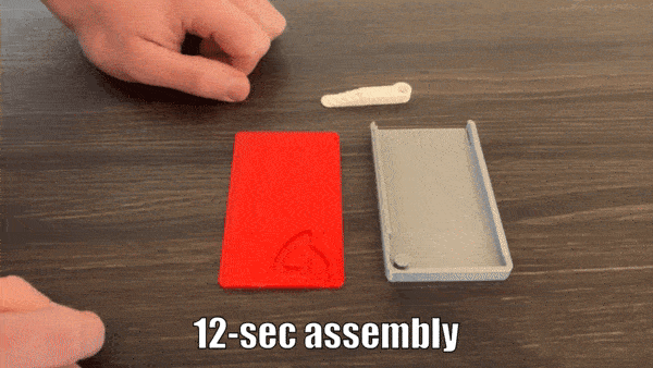 The Poly Wallet - Slim, Pop-Up, Cascade Wallet by reydn | Download free ...