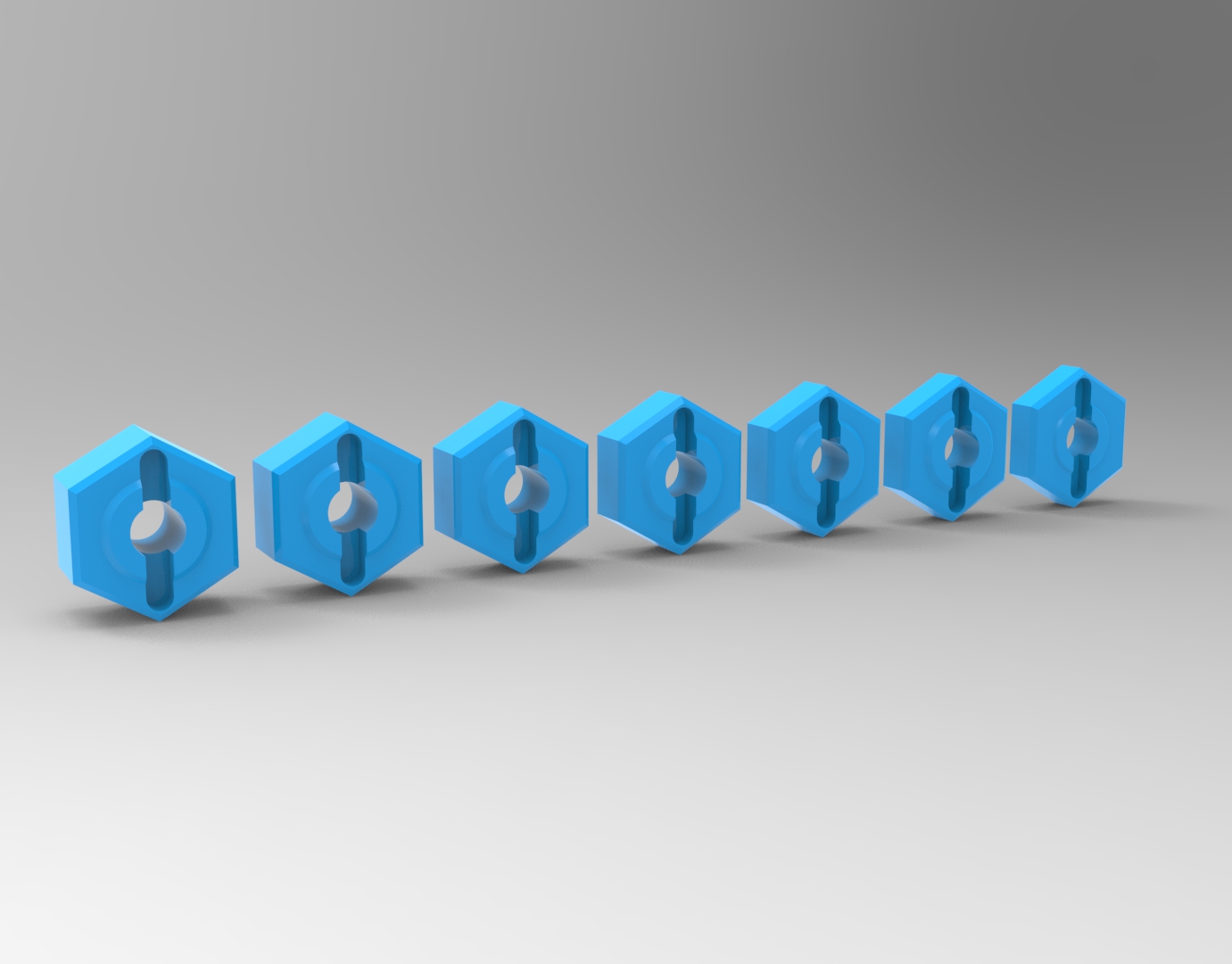 12mm Hex Wheel Hex Drive Adapters for RC cars by MakerFunLab | Download ...