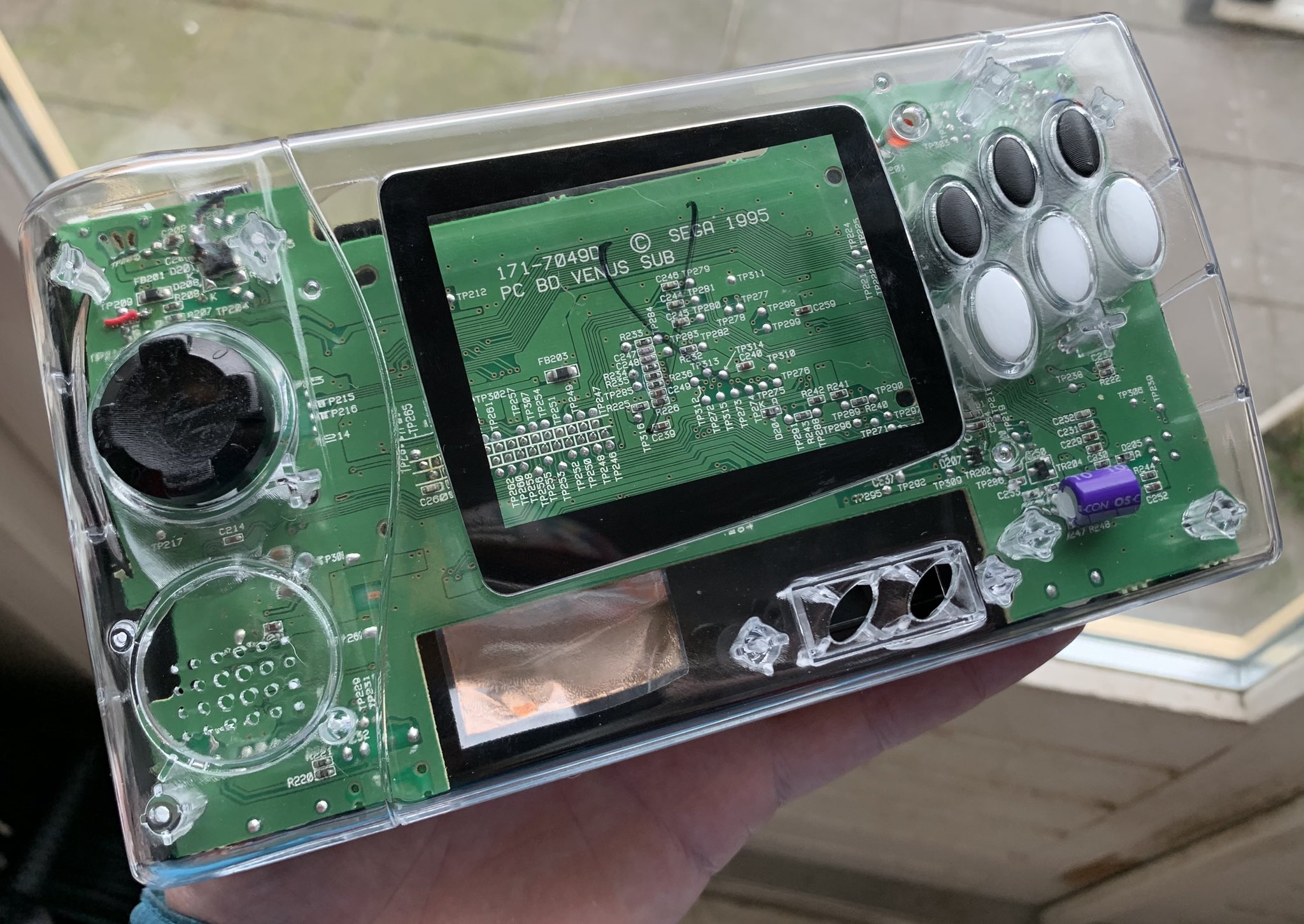 SEGA Nomad - Replacement Shell + buttons by RetroGameRevival | Download ...