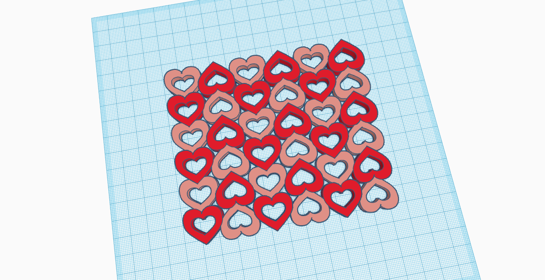 Hearts by Eva Máčová | Download free STL model | Printables.com