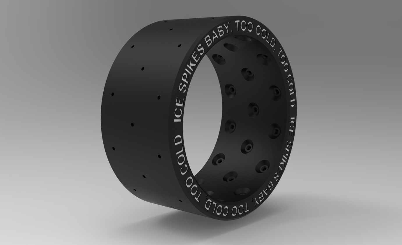 DIY Ice Spike Wheels & Tires for 12mm Hub RC Car by MakerFunLab ...
