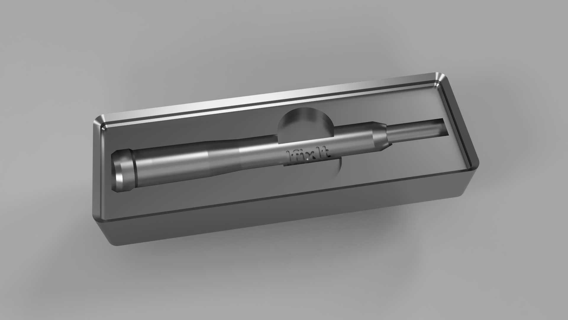 Gridfinity IfixIt 4mm Screwdriver Holder by Koleops | Download free STL model | Printables.com