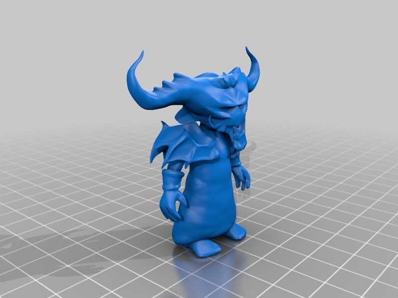 Gnome Warlock T6 high by lamer house | Download free STL model ...
