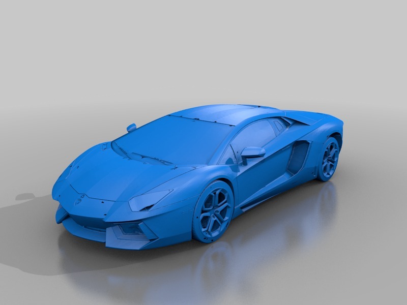 Lamborghini HQ by lamer house | Download free STL model | Printables.com