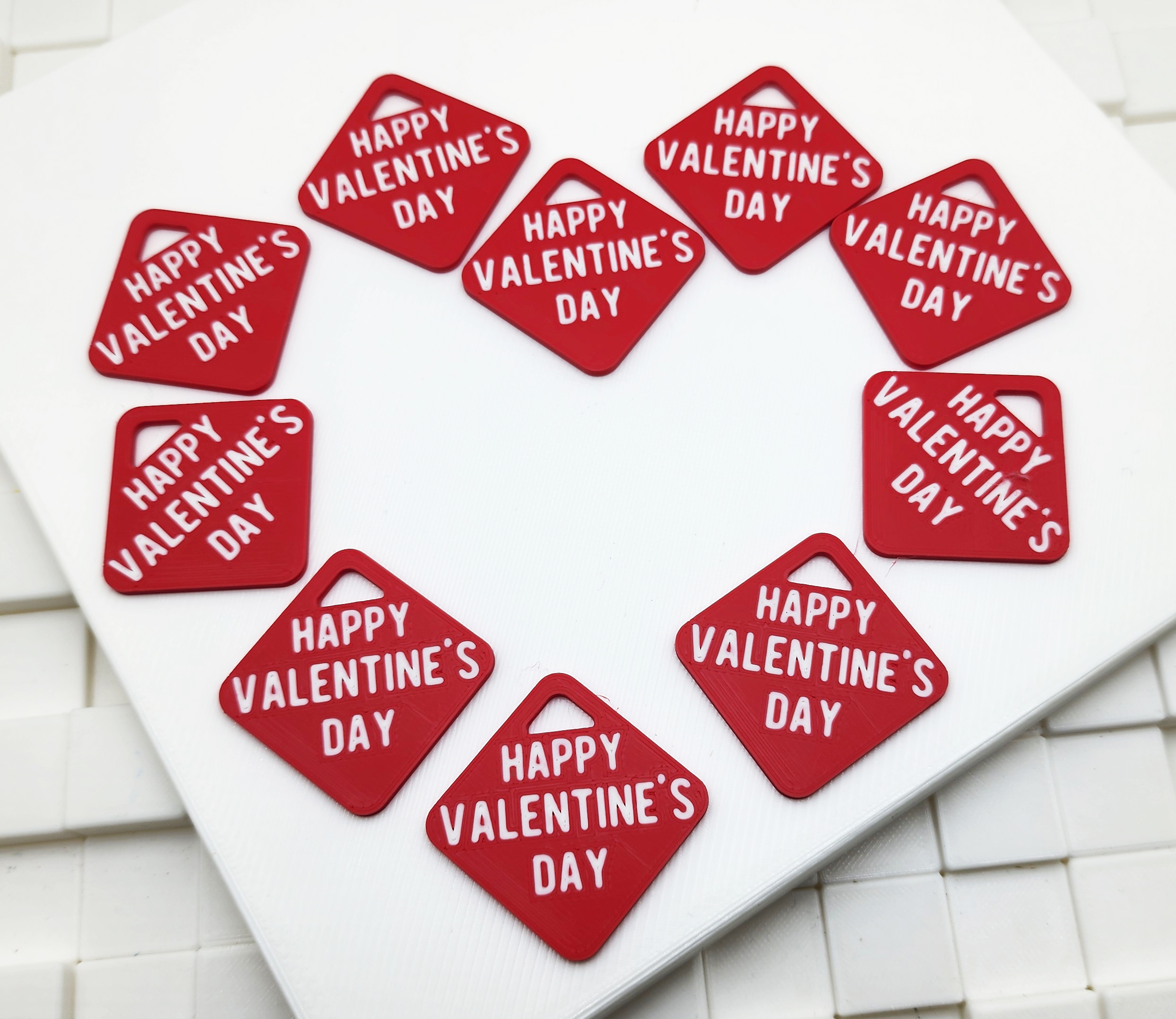 Happy Valentine's Day Tag ♡♡ 1 Color change + MMU versions by Triple G ...