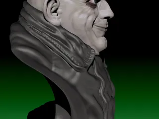 Fester Addams Bust by JS-studio | Download free STL model | Printables.com