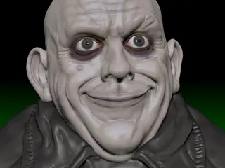Fester Addams Bust by JS-studio | Download free STL model | Printables.com