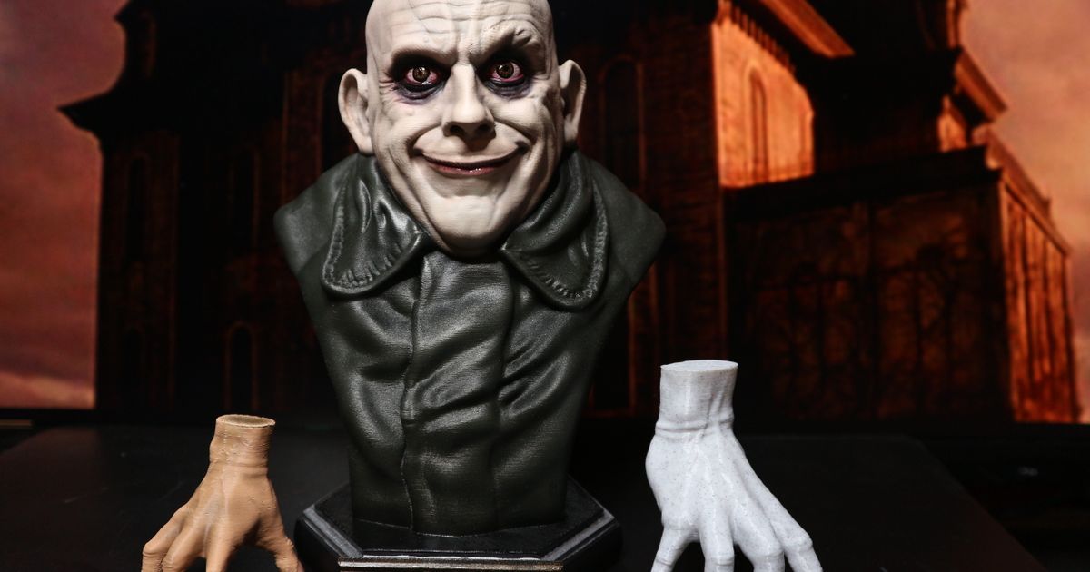 Fester Addams Bust by JS-studio | Download free STL model | Printables.com