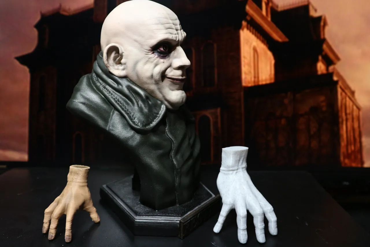 Fester Addams Bust by JS-studio | Download free STL model | Printables.com