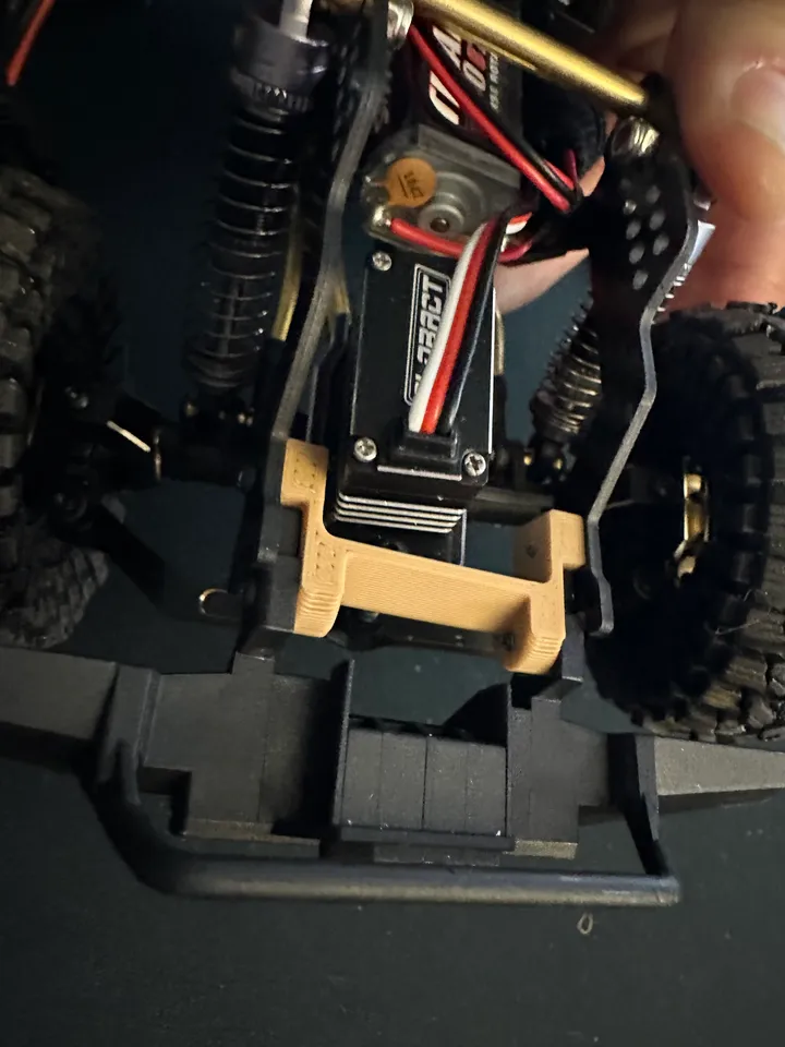 TRX4M front bumper mount for Injora LCG chassis by Ratchet Finesse ...