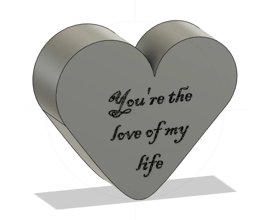 Simple Heart by Skibub28 | Download free STL model | Printables.com
