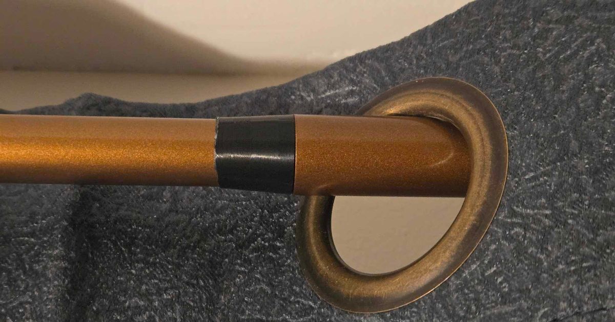 Curtain rod transition fitting 5/8" to 3/4" OD by SuturedUser ...