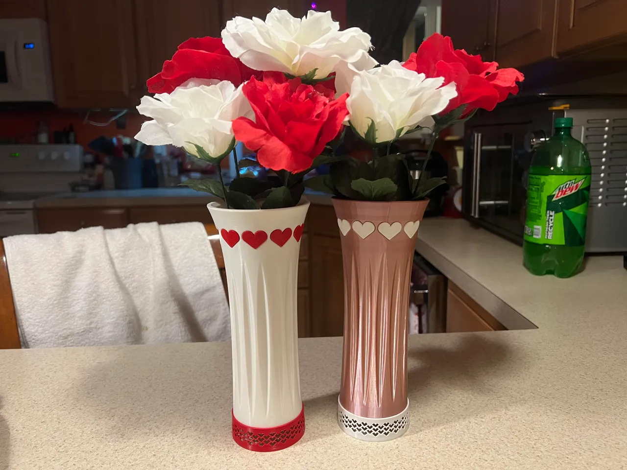 Valentine Heart Vase by DakotaWLacy | Download free STL model ...