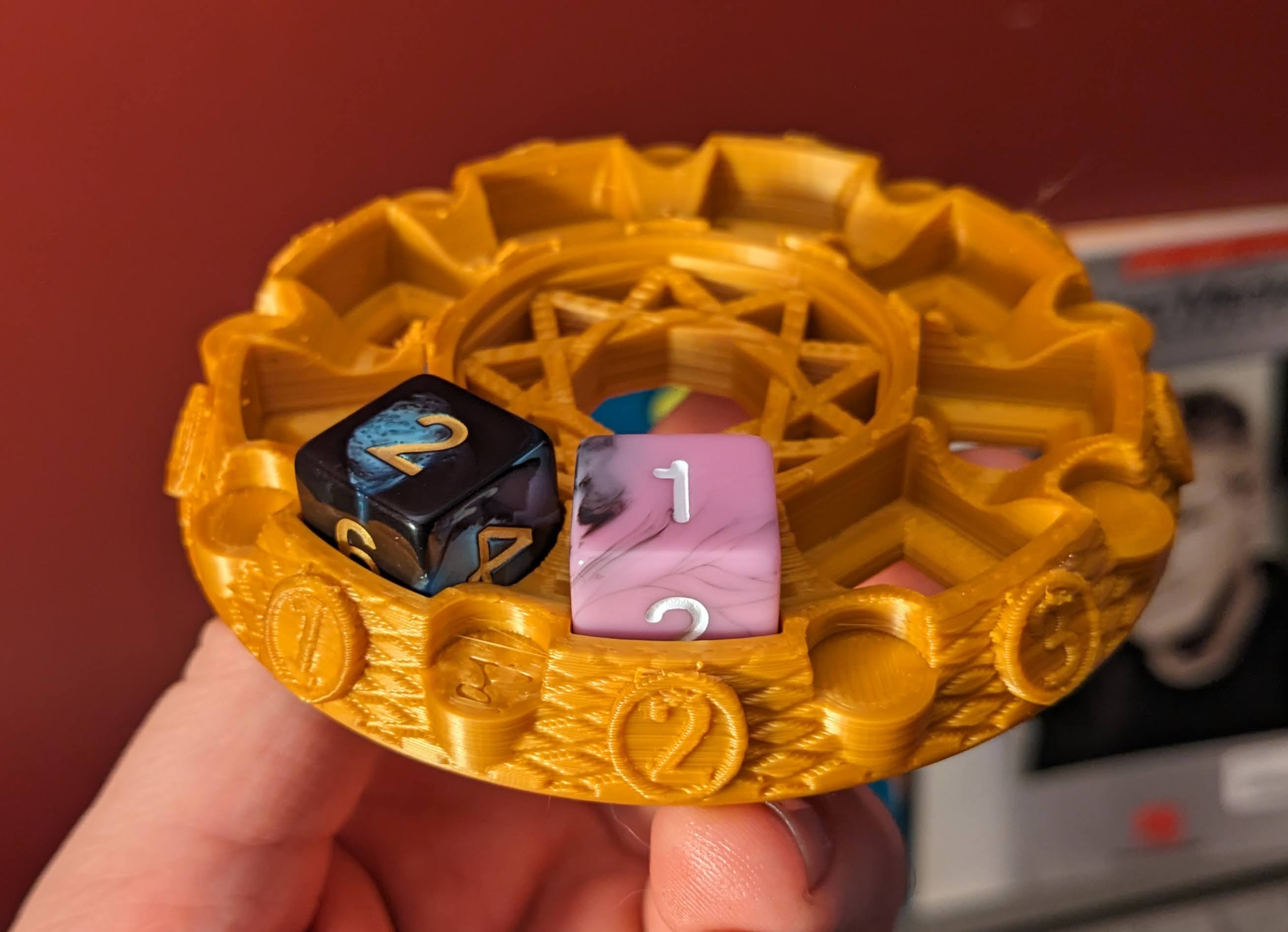 D6-Based Spell Slot Tracker by WatersEdge07 | Download free STL model ...
