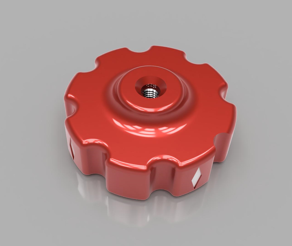 Zortrax M200 Bed Knob by robarm74 | Download free STL model ...
