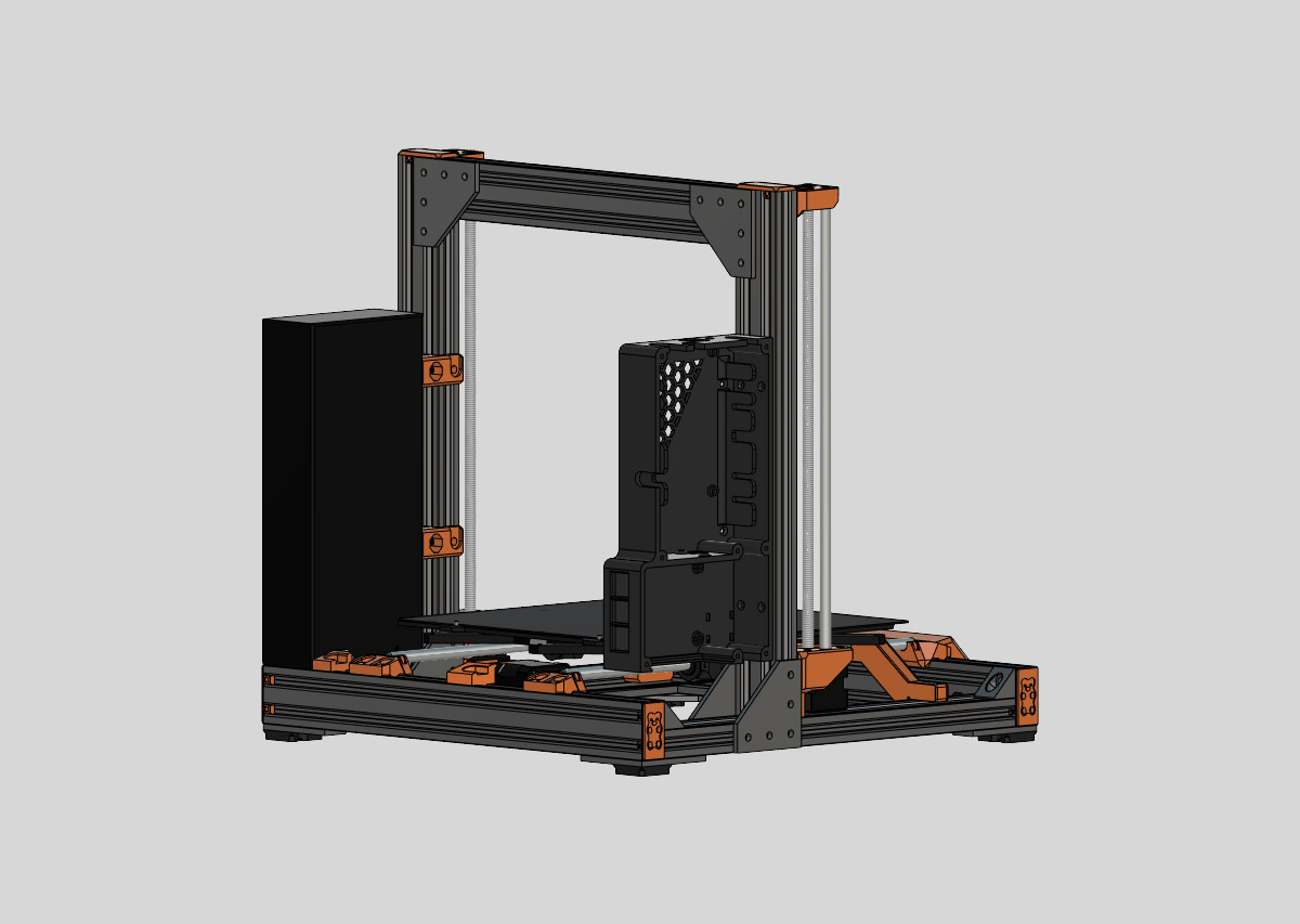 Prusa MK3/S Einsy Raspberry PI 4B/3B Enclosure For Prusa Bear - Remix ...