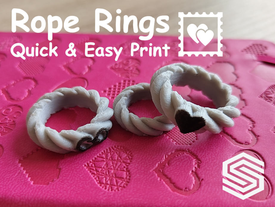Rope Rings Set - A perfect small&quick Valentines Gift by ...