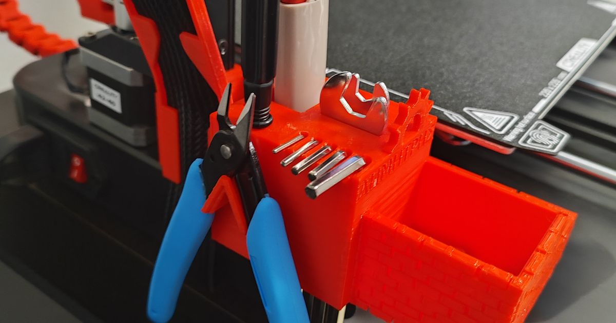 Ender-3 V3 KE/SE - Tool and Long Cable Holder par Atairiastos ...