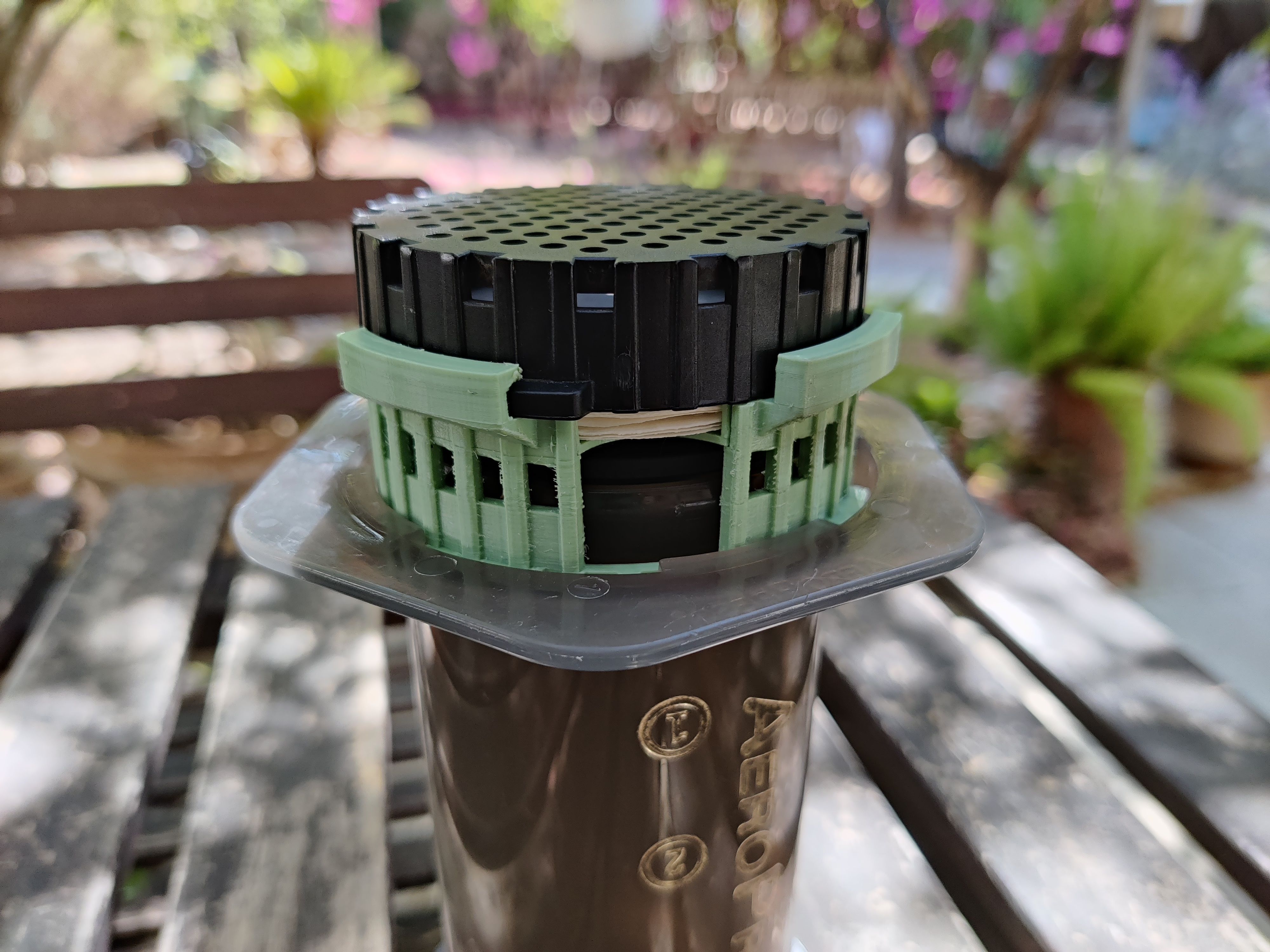 Aeropress Travel Filter Holder by bad voxel | Download free STL model ...