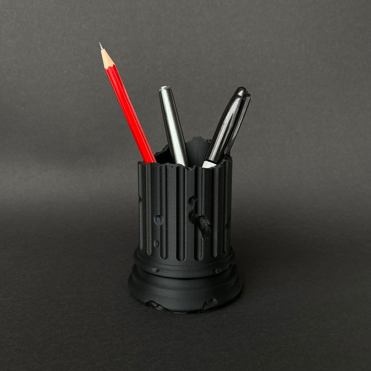 Pen holder roman pillar (remix) by georgmierau | Download free STL ...