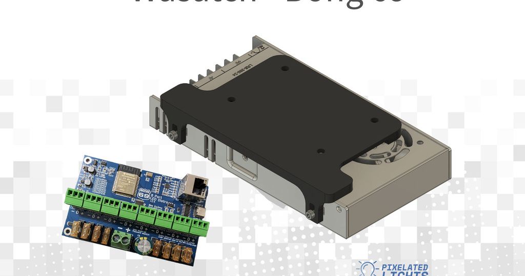 Wasatch Bong 69 PSU Mount by Derik Whittaker | Download free STL model | Printables.com